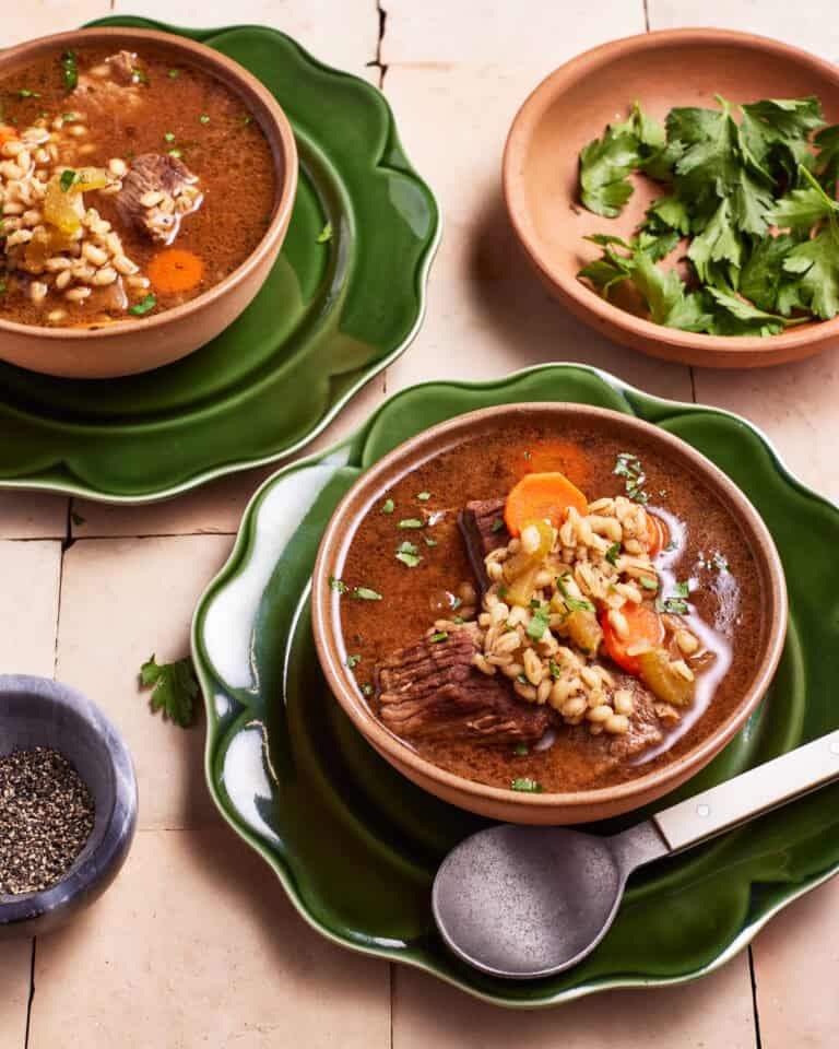 The Ultimate Beef & Barley Soup - Kalejunkie