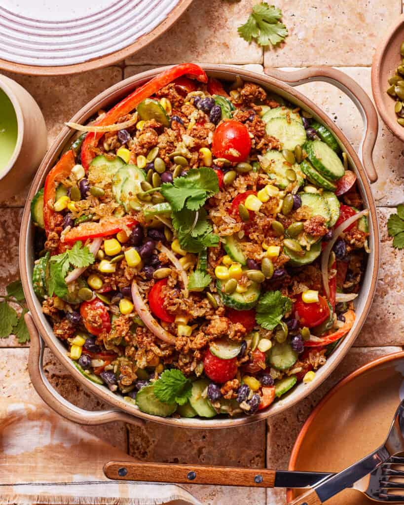 The Ultimate Crispy Rice Salad Roundup - Kalejunkie