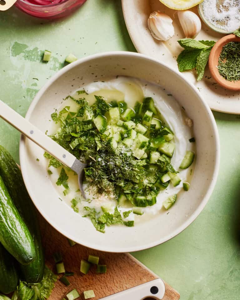 Scorched Rice Loaded Chicken Gyros Bowl - Kalejunkie