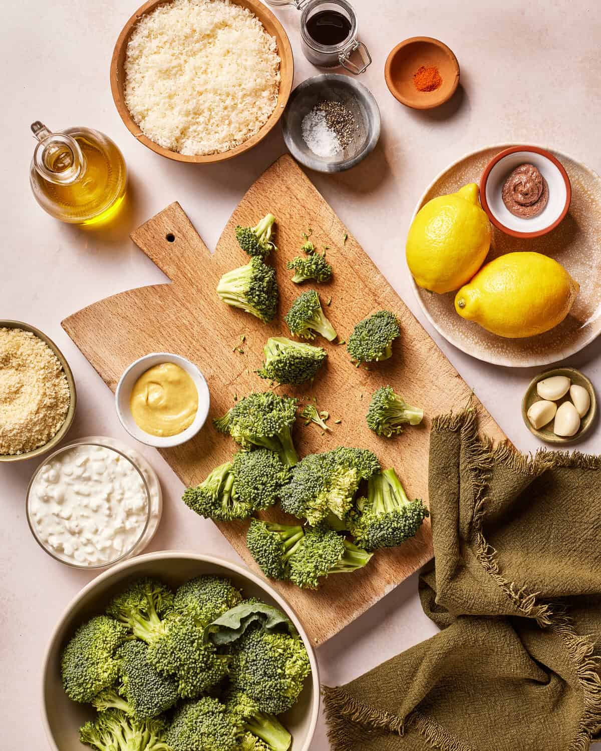 Broccoli Caesar Salad With Lemony Breadcrumbs - Kalejunkie