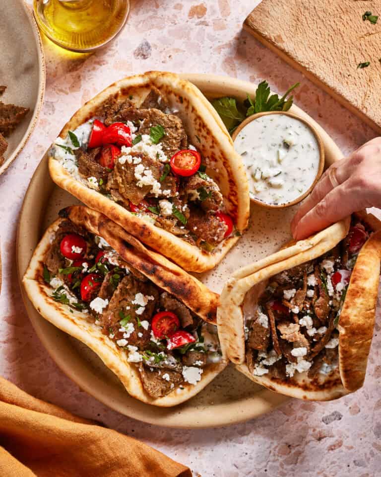 Easy Greek-Style Gyros - Kalejunkie