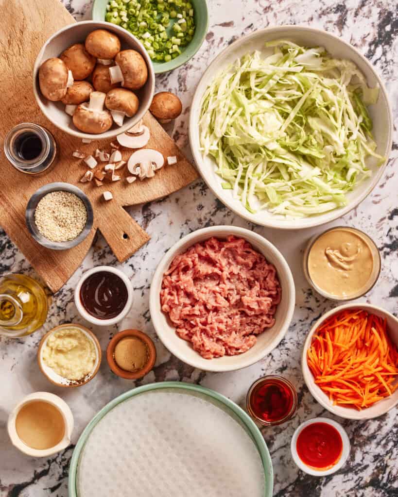 Crispy Chicken & Vegetable Rice Paper Wraps - Kalejunkie