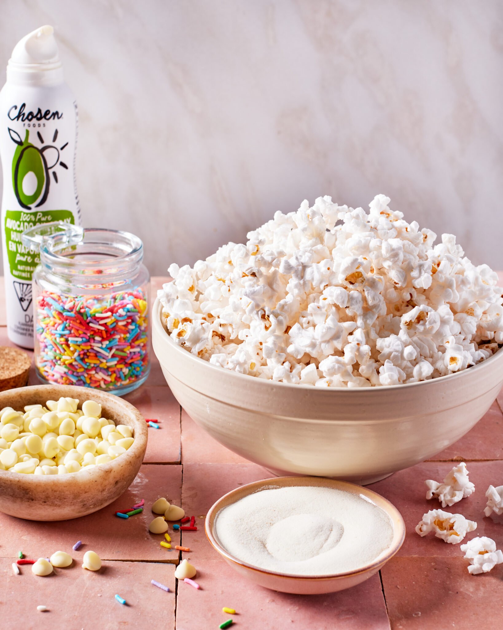 Funfetti Protein Popcorn - Kalejunkie